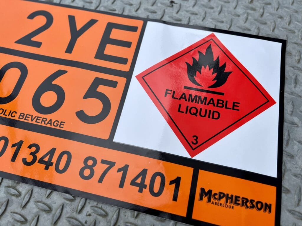 Reflective Sticker Printing | Waterproof Hi Vis Safety Stickers UK