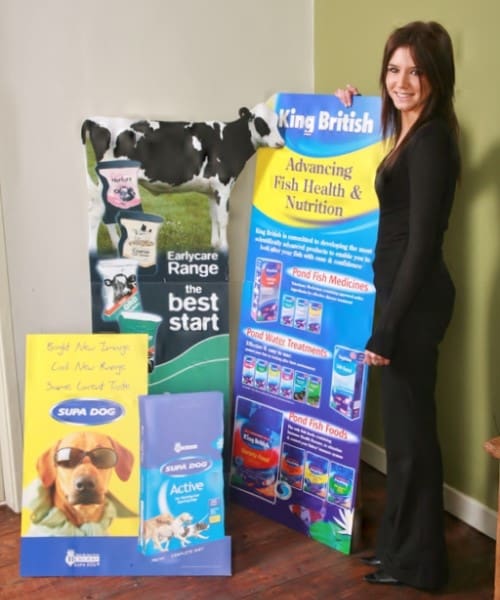 Custom Strut Card Printing | Display Boards and Show Cards